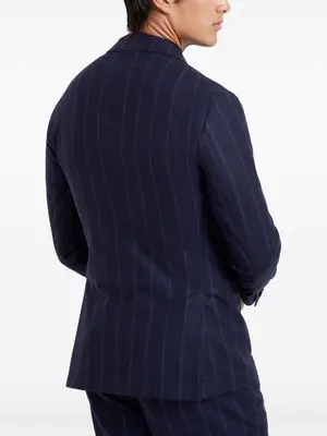 Brunello Cucinelli Striped Wool Blazer