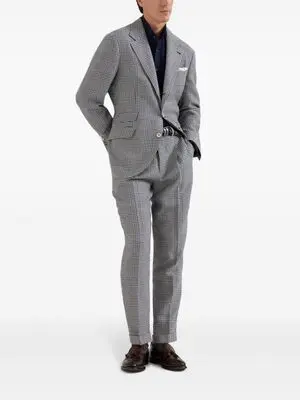 Brunello Cucinelli Puppytooth Blazer
