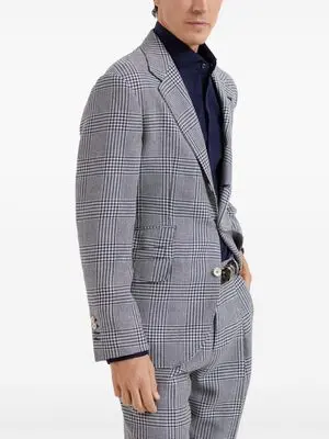 Brunello Cucinelli Puppytooth Blazer