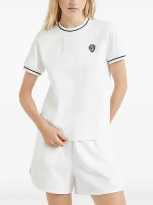 Brunello Cucinelli Logo-patch Cotton T-shirt