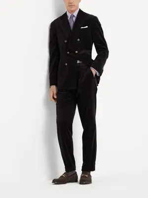 Brunello Cucinelli Double-breasted Blazer - Black