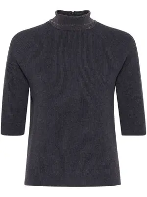 Brunello Cucinelli High Neck Sweaters For Women
