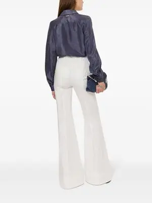 Alberta Ferretti Logo-plaque Shirt