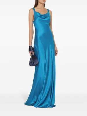Alberta Ferretti Cowl-neck Gown