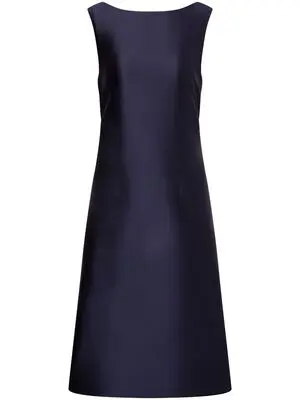 Alberta Ferretti Silk-satin Midi Dress
