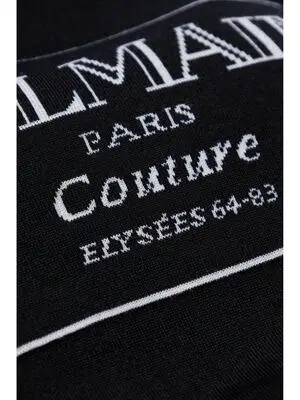 Balmain Logo-print Knit T-shirt