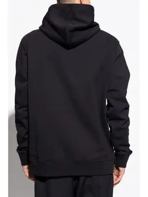Balmain Logo-patch Hoodie