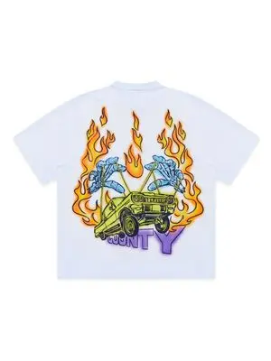 COUNTY OF MILAN County Flame T-shirt