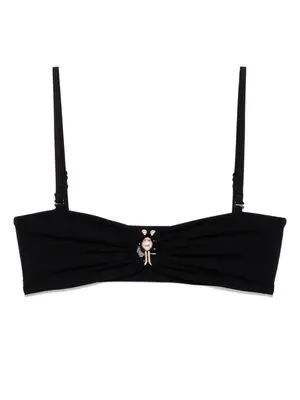 Christopher Esber Ruched Bandeau - Black