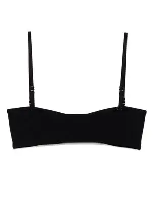Christopher Esber Ruched Bandeau - Black