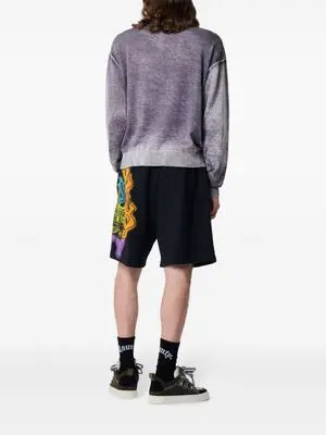 COUNTY OF MILAN Marcelo Burlon Flame Shorts