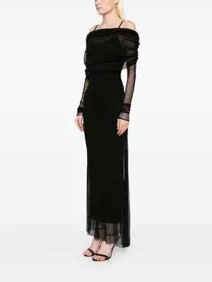 Christopher Esber Veiled Maxi Dress