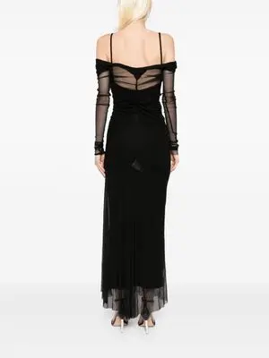Christopher Esber Veiled Maxi Dress