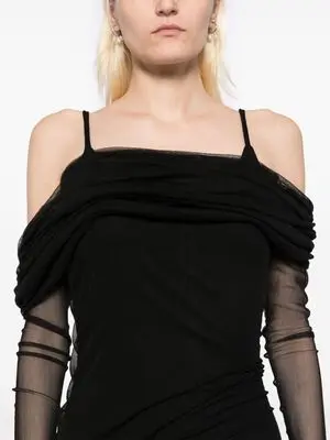 Christopher Esber Veiled Maxi Dress