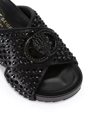 Kurt Geiger Chelsea Slides - Black