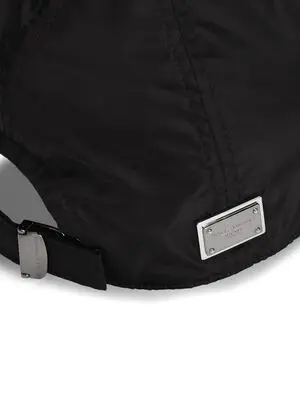 Dolce & Gabbana Logo-plaque Baseball Cap - Black