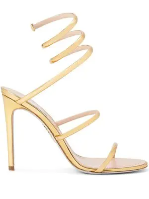 Rene Caovilla Cleo Sandals - Gold