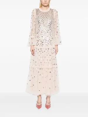 NEEDLE & THREAD Glisten Tiered Gown