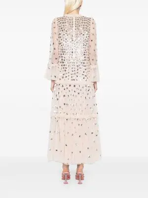 NEEDLE & THREAD Glisten Tiered Gown