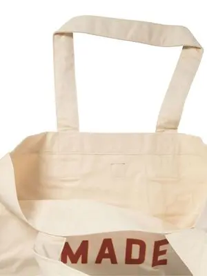 HUMAN MADE Logo Print Tote Bag