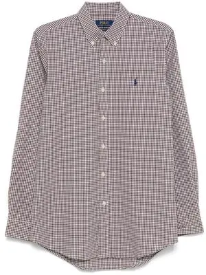 Polo Ralph Lauren Gingham Shirt - Brown