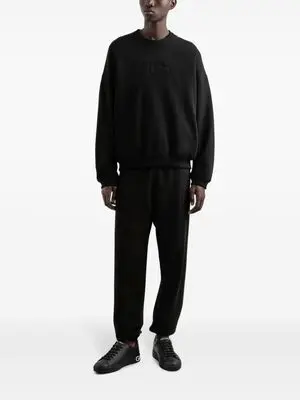 Dolce & Gabbana Logo-embossed Sweatshirt - Black