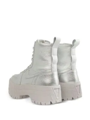 JORDAN Air 1 High Brooklyn Boots - Silver