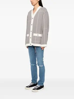 MASTERMIND WORLD Embossed Button Cardigan
