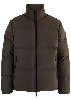 Moncler Misonet Quilted Shell Jacket - Brown