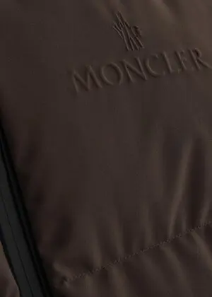Moncler Misonet Quilted Shell Jacket - Brown