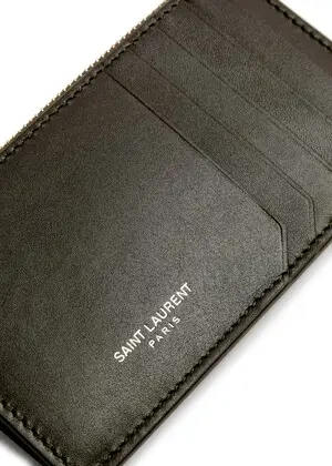 Saint Laurent Soho Leather Zip Wallet