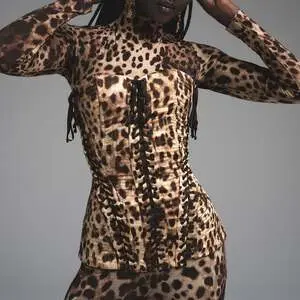 SKIMS Dolce And Gabbana X Silk Lace Up Corset