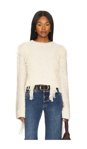 Tularosa Ibone Fringe Sweater