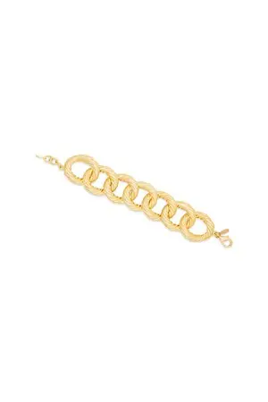 KENNETH JAY LANE Twisted Link Bracelet - Gold