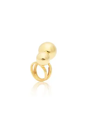KENNETH JAY LANE Double Ball Adjustable Ring