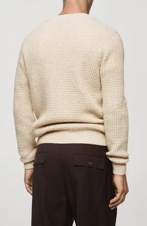 Mango V-neck Sweater