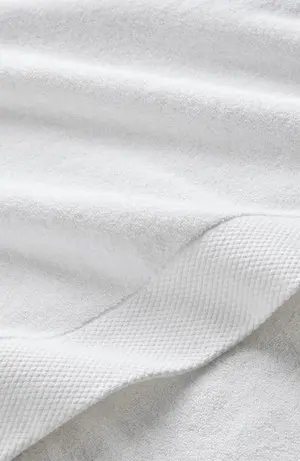 CHRISTY Luxe Heavyweight 100% Turkish Cotton Hand Towels - White