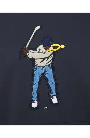 EASTSIDE GOLF Swingman Core Fleece Hoodie - Midnight Navy