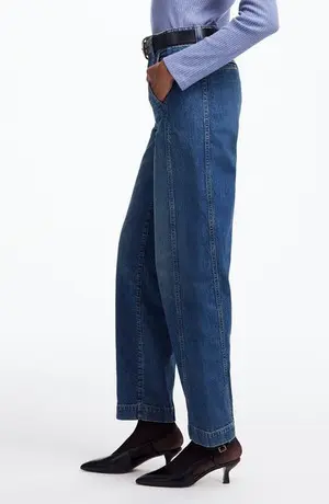 Madewell Tapered Denim Trousers - Concho Wash