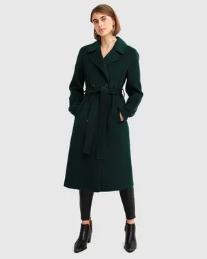 Belle & Bloom Belted Outerwear For Women