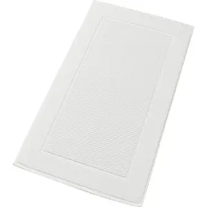 CHRISTY Supreme 1000gsm Extra Absorbent Cotton Bath Mat - White