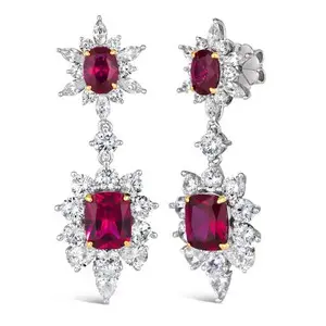 ANNA ZUCKERMAN Anna Zuckerman Berkshire Drop Earrings Ruby
