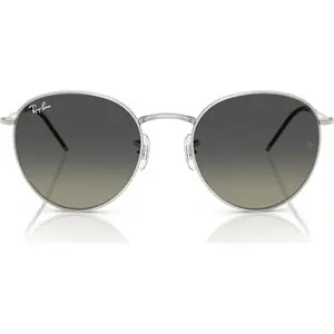Ray-ban Reverse Phantos Sunglasses - Silver/grey Gradient