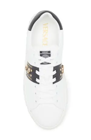 Versace Studded Greca Sneakers