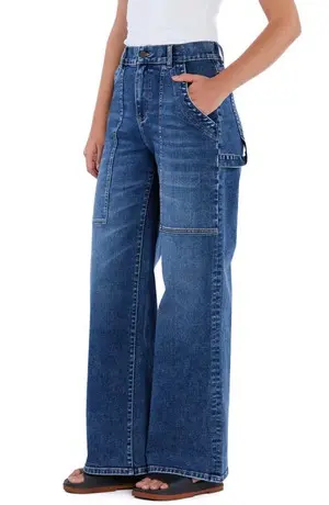 HINT OF BLU Relaxed Carpenter Jeans