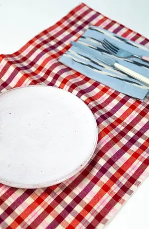ARCHIVE NEW YORK Noel Plaid Cotton Placemats