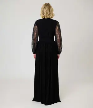 Unique Vintage Billow Long Sleeved Hollywood Duster