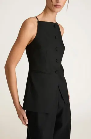 Rebecca Taylor Sleeveless Top - Black