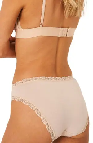 STRIPE & STARE Original Knicker Four Pack Sand