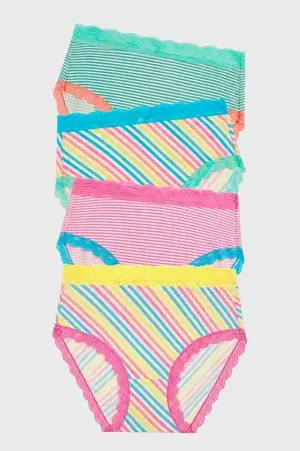 STRIPE & STARE High Rise Four Pack Roll With It
